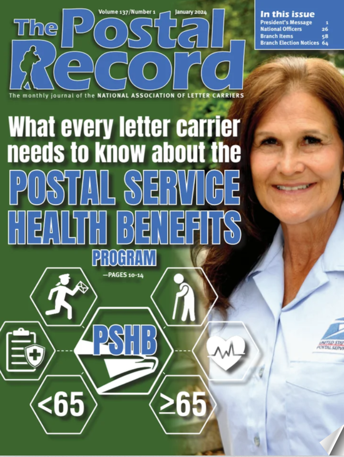The Postal Record | National Association of Letter Carriers AFL-CIO